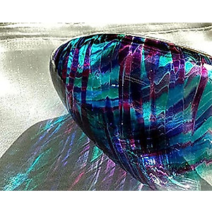 Jewish Wedding Glass to Break - Blue and Purple