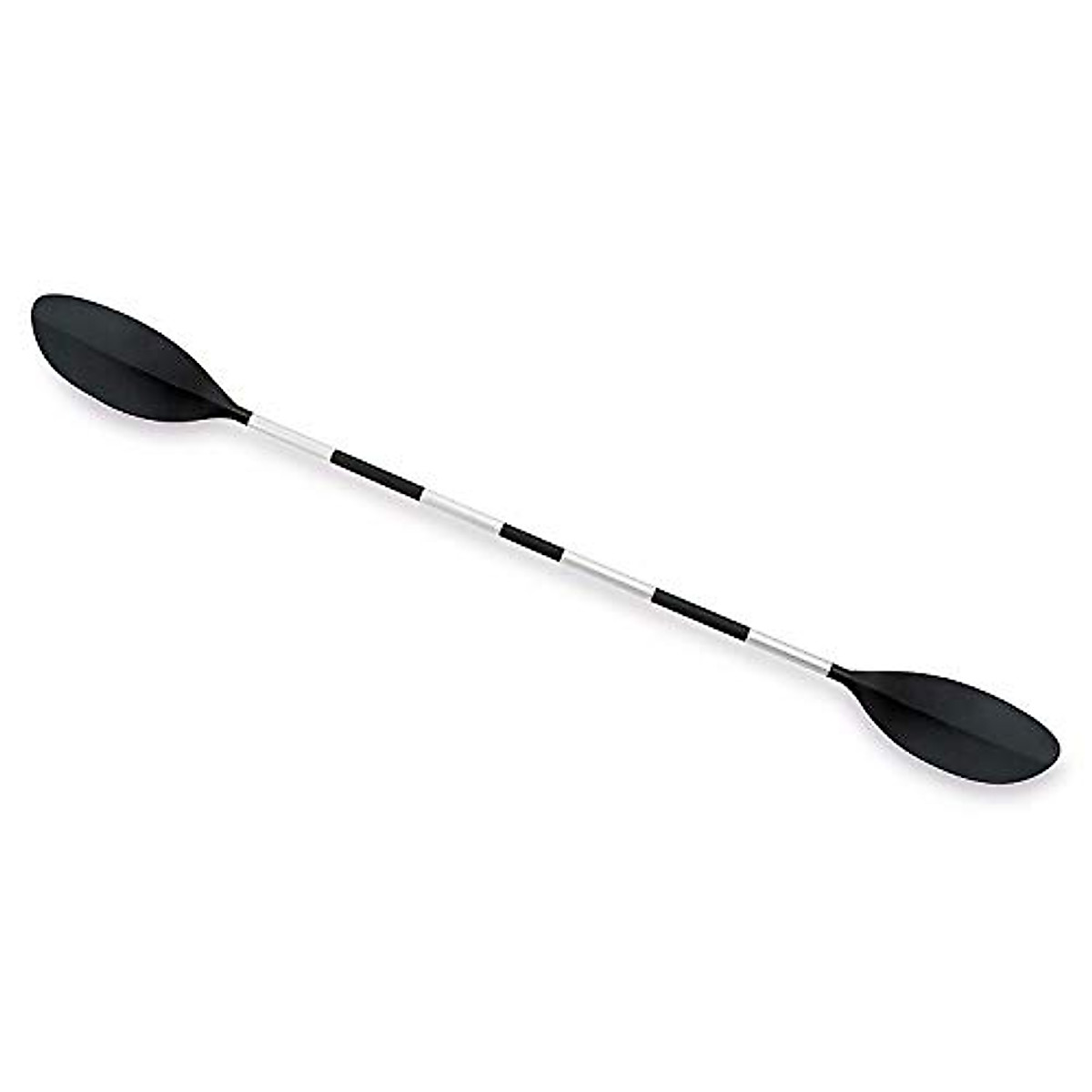 INTEX 69629E 86" Kayak Paddle: Ribbed Spoon Shaped Blades – Durable Lightweight Shaft – Comfortable Grips – 3-Position Feather Adjustability – TUV RL Approved