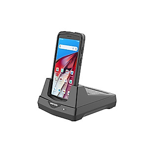MEFERI ME61 Android Barcode Scanner with Charging Cradle, Equip Zebra SE4710 Scan Engine, PDA Handheld Mobile Computer, 1D 2D QR, Wi-Fi 4G BT GPS NFC, 6" Full-Screen, PDA for WMS