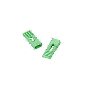 AIMPGSTL 50Pcs 2.54mm Pin Header Jumper Cap Lengthened Short Circuit Connection Cap Mini Micro Jumper Bridge Plug, Circuit Board Jumper Cap Shunts Short Circuit Cap for Arduino