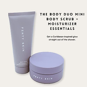 Fenty Skin The Body Duo Mini Body Scrub + Moisturizer Essentials:: Buff Ryder Exfoliating Body Scrub and Butta Drop Whipped Oil Body Cream