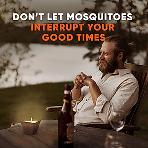 Off! Scented Citronella Candle, 18 oz, 1 CT, Backyard Outdoor Candle, Burn Time up to 40 Hours