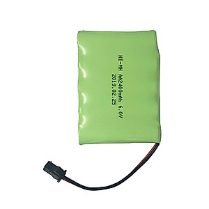 Parts & Accessories 6V 2400mAh Ni-MH Rechargeable AA Battery with SM 2P Plug for RC Car and Other Similar Remote Control Toys 6 V nimh Battery - (Color: for Tamiya Plug)