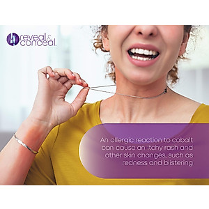 Reveal and Conceal Cobalt Test Kit by Smart Practice - Detecting Cobalt is a Snap - Test for Cobalt in Your Jewelry and Prevent Skin Exposure With Liquid Clear Coat - Includes 10 Test Swabs