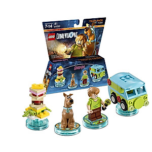 Scooby Doo Team Pack + The Lord Of The Rings Legolas + Gimli + Gollum + The Legend Of Chima Cragger Fun Packs - LEGO Dimensions - Not Machine Specific