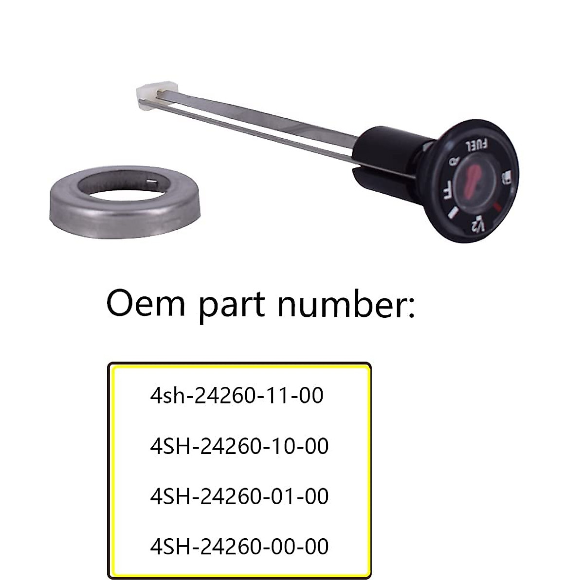 Fuel Gas Tank Gauge Meter Fits for Grizzly 600 Big Bear Kodiak 400 Replaces 4SH-24260-11-00 4SH-24260-00-00