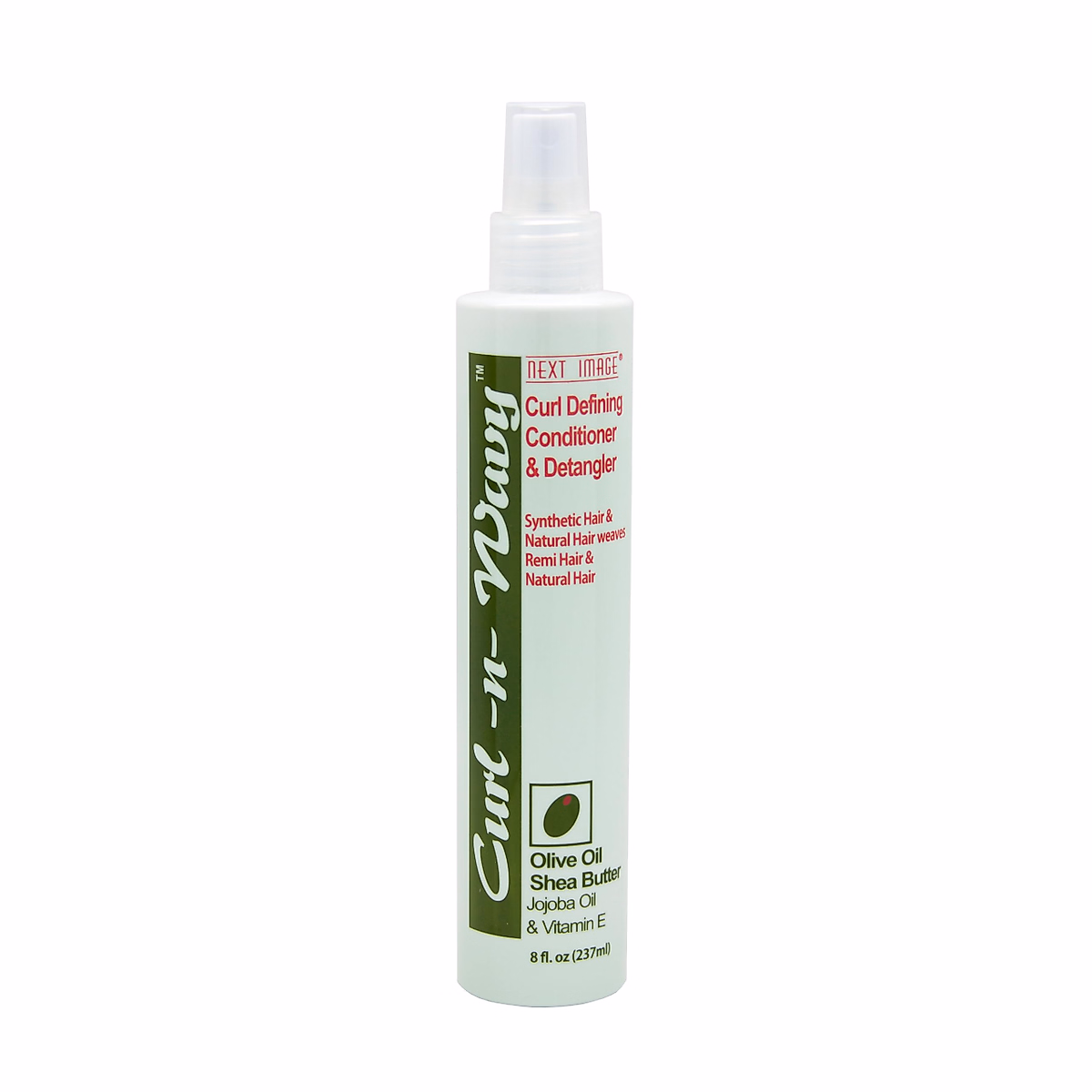 On Natural Next Image Curl-n-Wavy Curl Defining Conditioner and Detangler Oilive Oil, Shea Butter, Jojoba Oil & Vitamin E, 8 Ounce