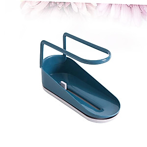 DOITOOL Coat Hanger Stand Utensil Holders Hanger Holder Clothes Hanging Rack Stand Kitchen Storage Rack Kitchen Organizer for Sponges Countertop Storage Shelf Kitchen Shelf Tableware