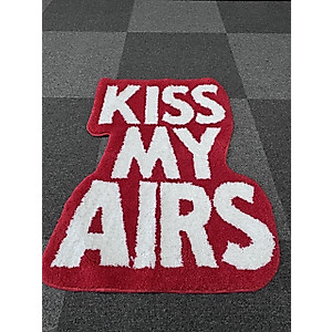 EXIGENT Sneaker Rug Area Carpet Basketball Ultra Soft Anti-Slip Floor Door Mat Birthday Christmas (Rug_B)