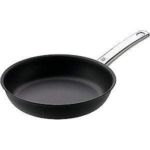 WMF Steak Professional Frying Pan 24 cm Induction, Steak Pan Ideal for Searing, Multilayer Material, Rapid Heat Control, Grill Pan Coated