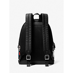 Michael Kors Mens Cooper Logo Backpack Large (Red Multi)