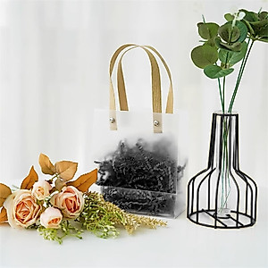 STEZHOU 4oz Black Crinkle Cut Paper Shred Filler great for Gift Wrapping, Basket Filling, Birthdays, Weddings, Anniversaries, Valentines Day, and other occasions