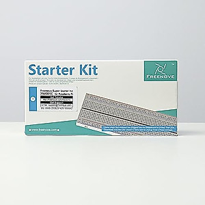 Freenove Super Starter Kit for Raspberry Pi 5 4 B 3 B+ 400 Zero 2 W, 682-Page Detailed Tutorial, Python C Java Scratch Processing Code, 164 Items, 88 Projects (Raspberry Pi NOT Included)