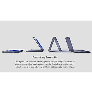 acer Chromebook Spin 714 CP714-1WN-53M9 Laptop Intel Evo Intel Core i5-1235U 14" 1920x1200 IPS Touch Display 8GB LPDDR4X 256GB SSD Wi-Fi 6E FHD MIPI Webcam Backlit Keyboard Chrome OS