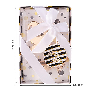 24 Pack 50th Birthday Party Favors Bottle Opener-Black and Gold 50th Birthday/Wedding Anniversary Party Souvenir Keepsake for Guest,50 Birthday Party Decor Supplies (Black 50, 24)