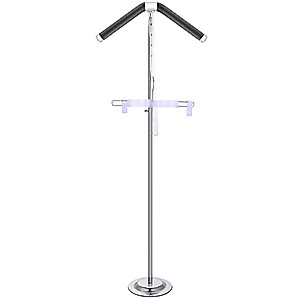 Amyhill Adjustable Shirt Display Height Adjustment, 15.7-27 Inches Height, Adjustable Mannequin Alternative with Display Hanger Strips and skirt Hangers with Adjustable Clips, Jacket Hanger Stand