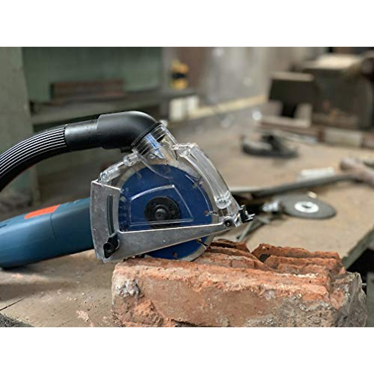 Aidelife Cutting Dust Shroud for Angle Grinders 4.5"/5" + Diamond Saw Blade 5"