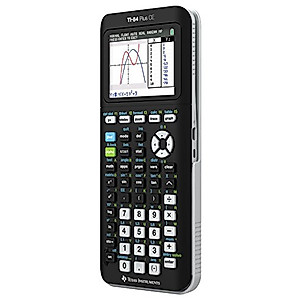 Texas Instruments TI-84 PLUS CE Graphing Calculator, Black (Frustration-Free Packaging) (84PLCE/PWB/2L1/A) (Renewed)