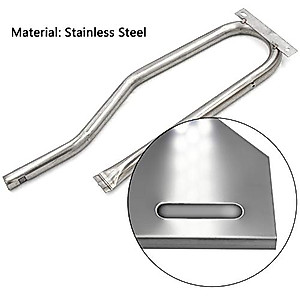 Hongso 19 1/4" Grill Grates 17 3/4” Heat Plates and 15 13/16" Burner Tubes for Jenn-Air Nexgrill 720-0337 720-0512 730-0337, Members Mark 720-0586A Grill Models