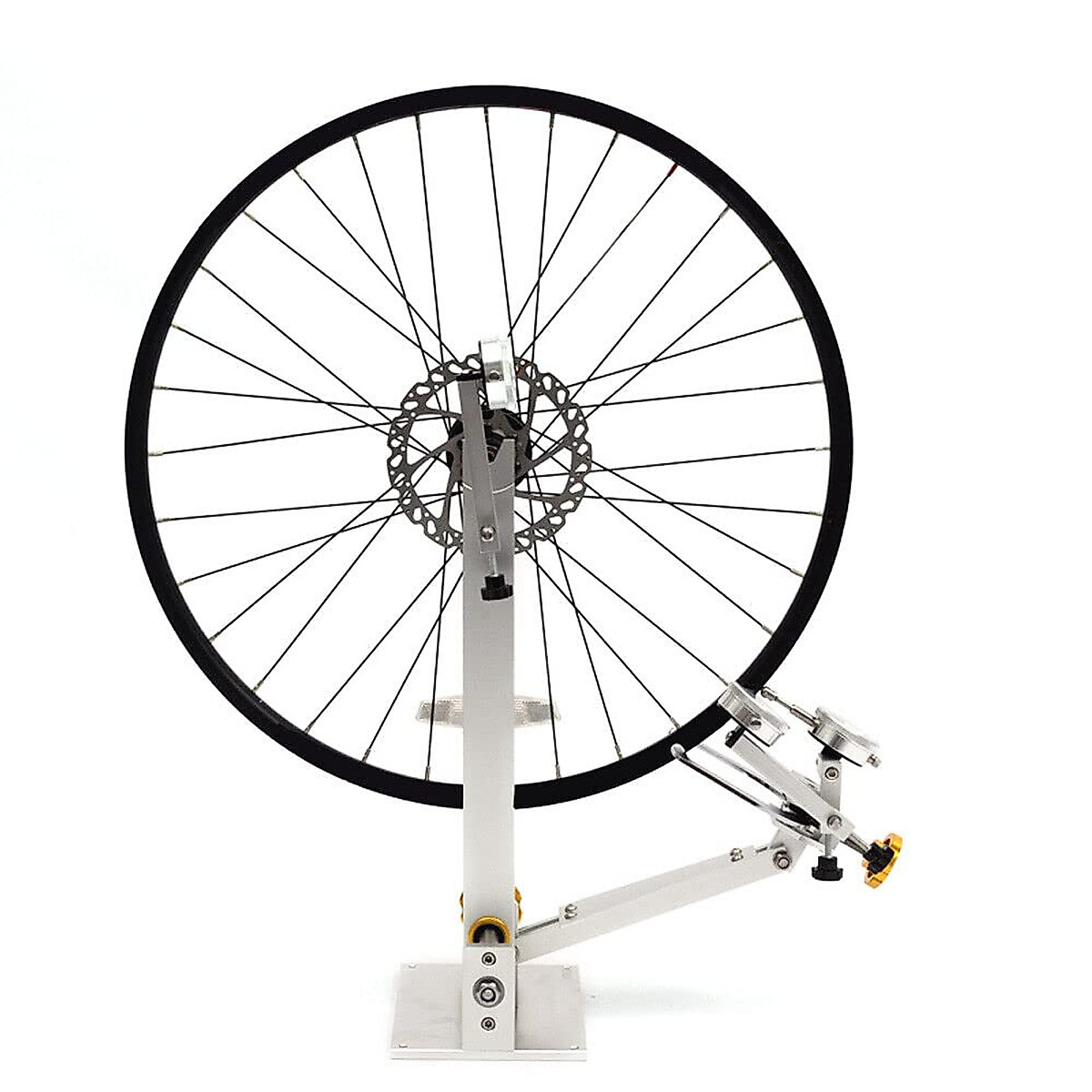 BhshuidlS Professional Bicycle Wheel Repair Truing Bearing Stand 10"-29" Bike Wheel Tuning Stand Bike Repair Maintenance Support Tool