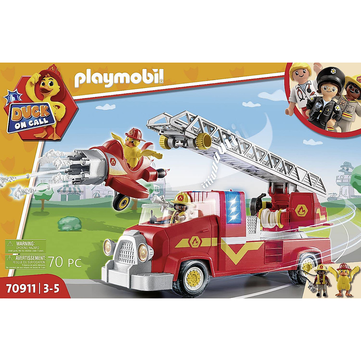 Playmobil Duck On Call - Fire Rescue Truck