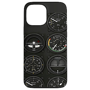 iPhone 13 Pro Max Airplan lovers Pilot Six Flight Instruments Pilots Gifts Case