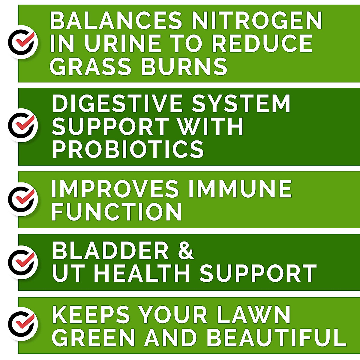 GOODGROWLIES Grass Treats for Dogs - Dog Pee Lawn Repair - Grass Burn Spots Caused by Dog Urine - Grass Rocks with Probiotics + Digestive Enzymes, Cranberry - Made in USA - 120 Soft Chews