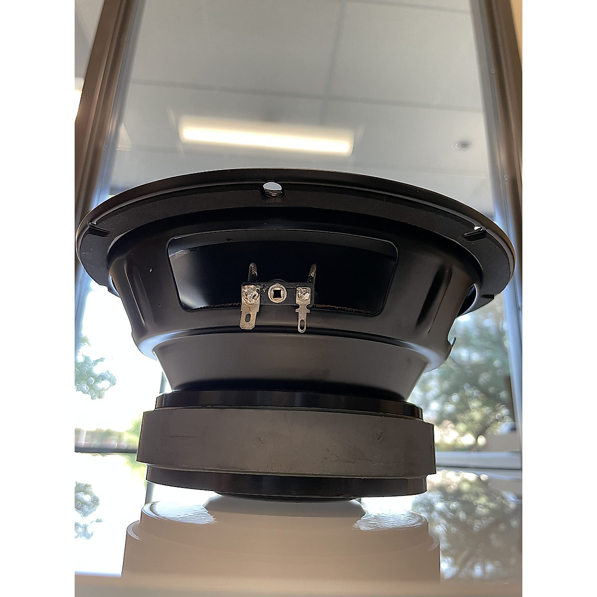 Light Harmonic 8 Inch Premium Sound System Stereo Kit for Car | x1 High Efficiency 850 Watt Subwoofer Speaker | Perfect for High Bass & Loud Music | Tech for Music Lovers | Easy Install (1 Unit)