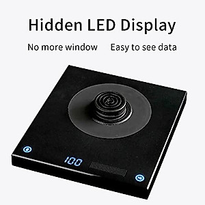 TIMEMORE Electric Gooseneck Kettle, Pour Over Coffee Kettle, Electric Kettle with Temperature Control for Coffee & Tea, 0.8L, Stainless Steel, Matte Black Fish Smart Kettle, 1350w