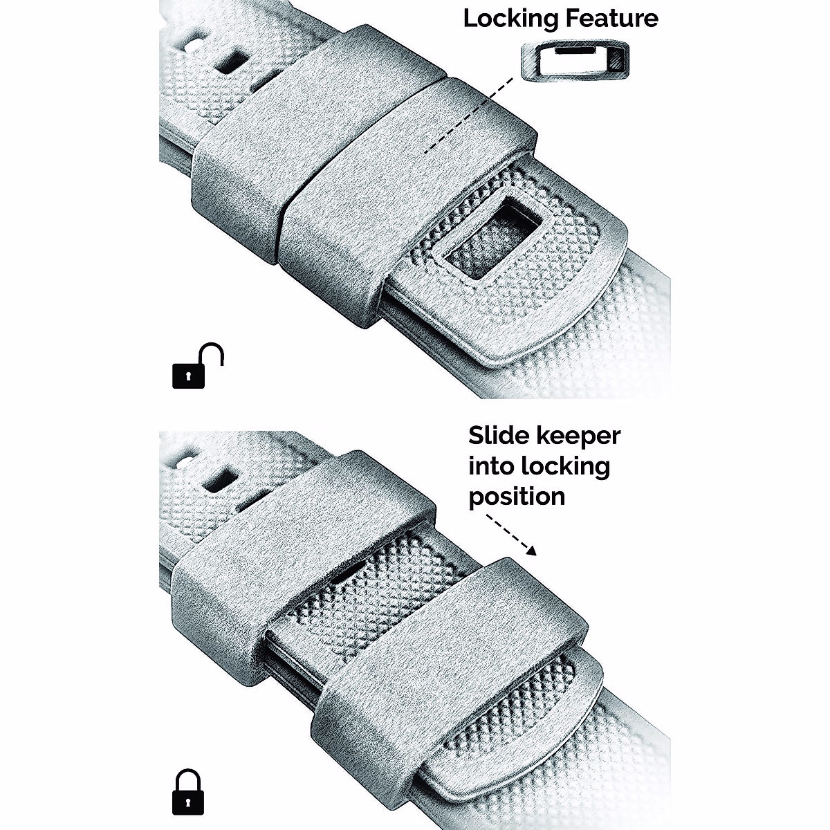 BARTON WATCH BANDS, 22mm Black/Pink - Elite Silicone Watch Bands - Quick Release - Choose Strap Color & Width