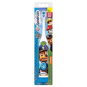 Arm and Hammer Spinbrush Kids Paw Patrol Battery Toothbrush TRG