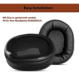 DowiTech Enhanced Sound Headset Ear Cushions Replacement Ear Pads Headphone Earpads Compatible with Ghostek SoDrop 2 soDrop Pro Wireless Bluetooth Headphone