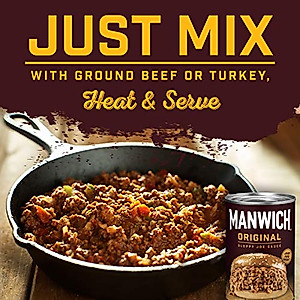 Manwich Original Sloppy Joe Sauce, Canned Sauce, 15 oz