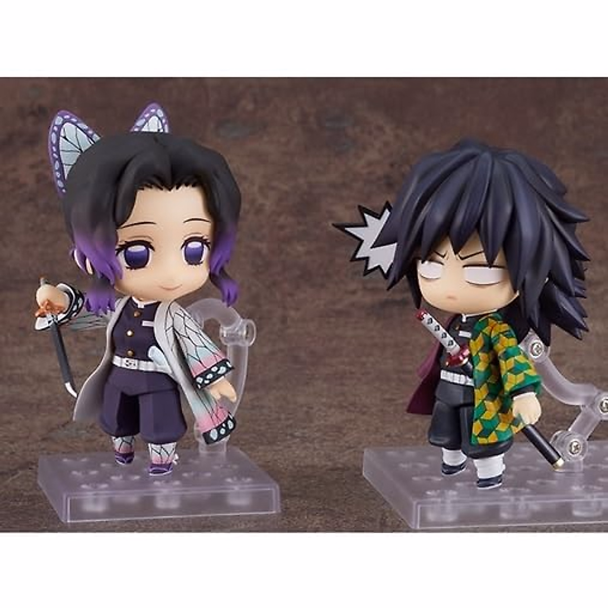 Good Smile Demon Slayer: Kimetsu no Yaiba Shinobu Kocho Nendoroid Action Figure, Multicolor