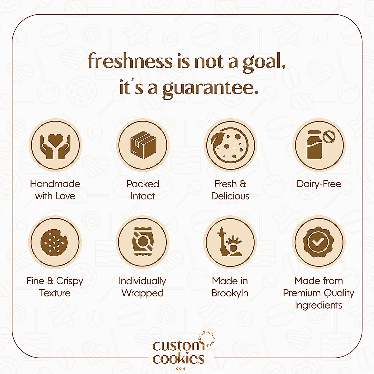 Custom Cookies Get Well Cookies - Set of 2 Kosher Decorated Vanilla Sugar Cookies - Express Feel Better Wishes for Men, Women, and Kids - After Surgery Gift, Get Well Soon Gifts for women Care Package