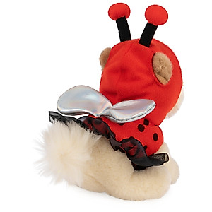 GUND Boo, The World’s Cutest Dog Ladybug Plush Pomeranian Stuffed Animal for Ages 1 and Up, 5”