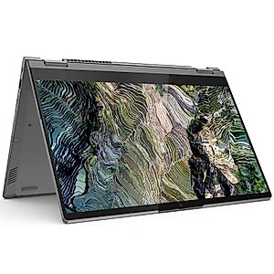 2021 Newest Lenovo ThinkBook 14s Yoga 2 in 1 Laptop, 14.0" FHD IPS Touchscreen, i5-1135G7, 8GB RAM, 256GB PCIe SSD, Fingerprint Reader, Backlit Keyboard, WiFi 6, Windows 10 Professional, Pen Included
