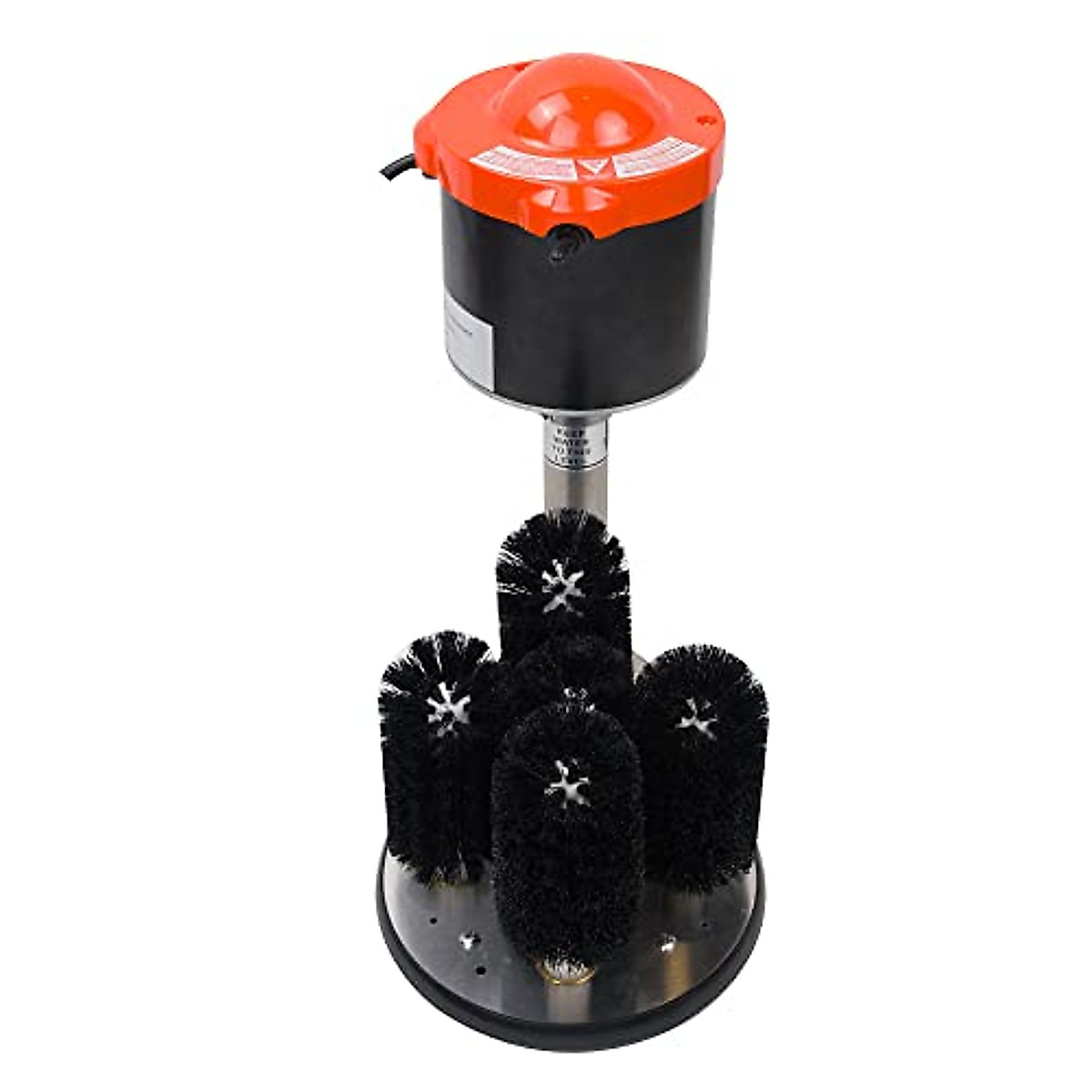 Hakka Brothers Upright Five Brush Electric Glass Washer-115V