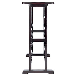 Winsome Vinny Wine Storage, 31.5"W x 35.67"H x 16.22"D, Espresso