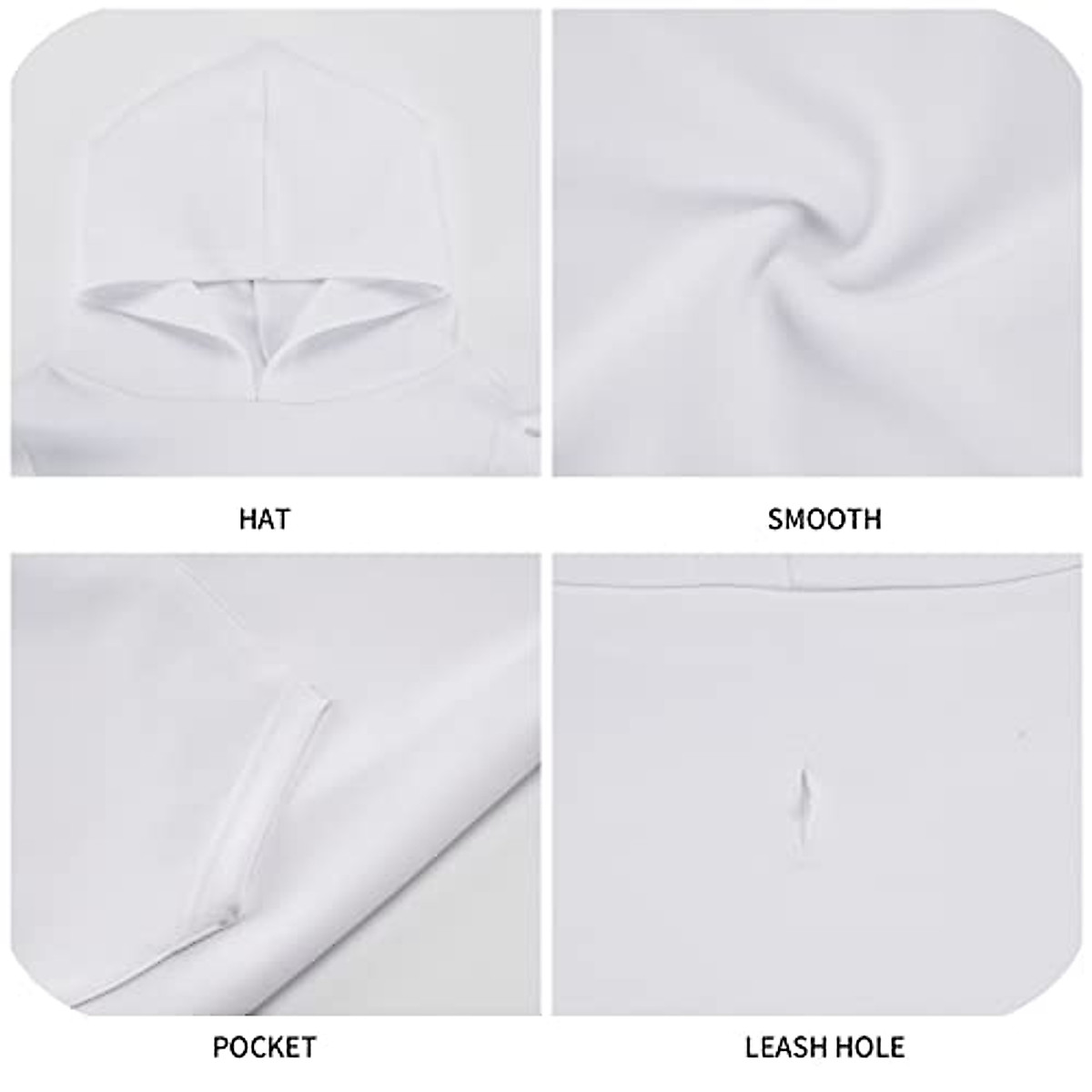 Large Dog Hoodie Irises-Van-Gogh-Vintage Pet Clothes Sweater with Hat Soft Cat Outfit Coat Medium