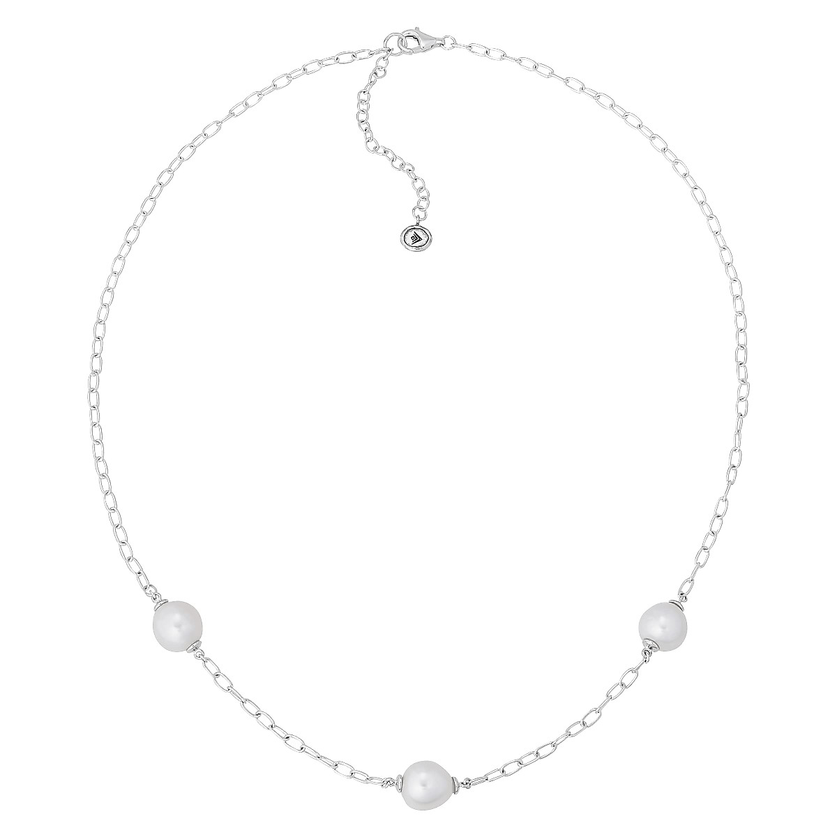 Silpada 'Infinite Wisdom' Sterling Silver Freshwater Cultured Pearl Necklace, 20" + 2"