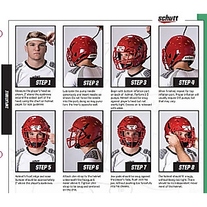 Schutt Sports Vengeance A11+ Youth Football Helmet (Facemask NOT Included), Black, X-Large