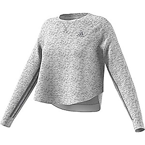 adidas Women's Athletics Sport 2 Street Tunic, White Melange/Grey Three, Large