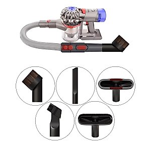 Vacuum Attachments Kit for Dyson V15 V12 V11 V10 V7 V8, Upgrade Your Cleaning Game with Our Flexible Extension Hose & Vacuum Attachments
