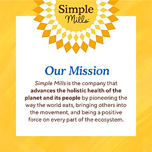 Simple Mills Almond Flour Crackers, Farmhouse Cheddar - Gluten Free, Healthy Snacks, 4.25 Ounce (Pack of 1)