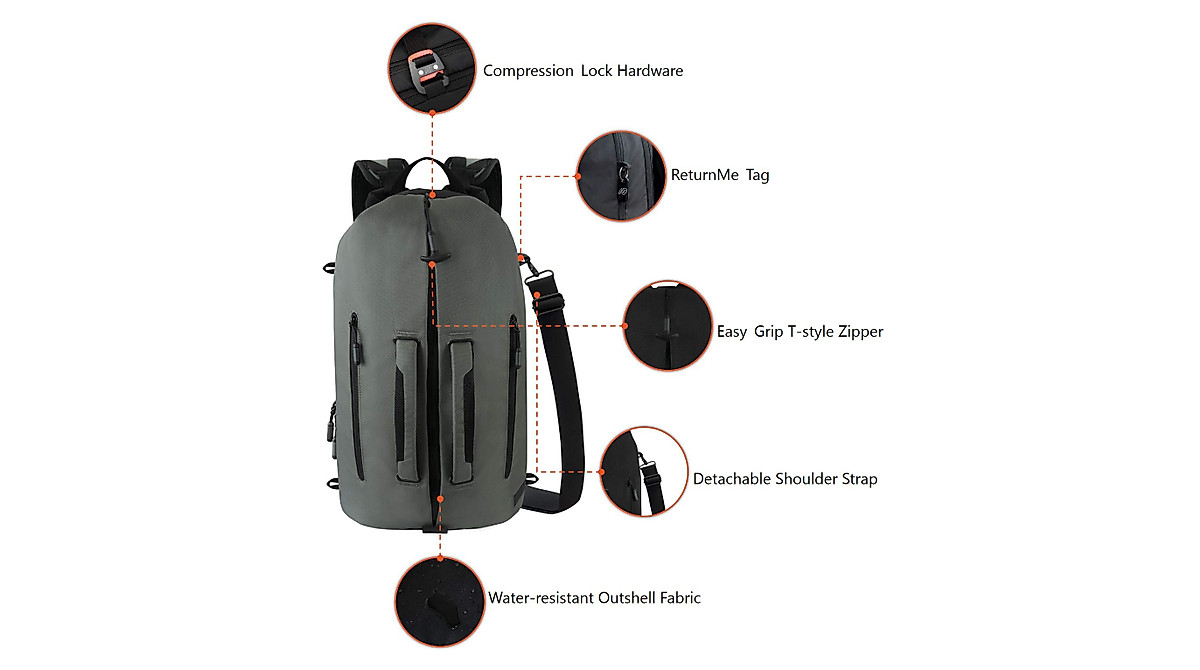 AP Ascentials Pro Fury Travel Bag – Versatile, Durable & Expandable