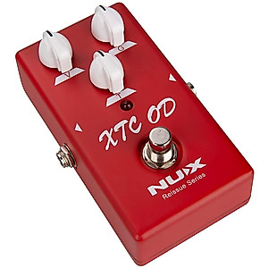 NUX XTC OD Overdrive Pedal Bundle with 2 MXR Patch Cables