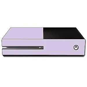MightySkins Skin Compatible with Microsoft Xbox One - Solid Lilac | Protective, Durable, and Unique Vinyl Decal wrap Cover | Easy to Apply, Remove, and Change Styles | Made in The USA