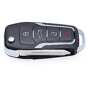 Keymall keyless Entry Replacement Upgraded Flip Car Key 314MHz 4D67 Chip 4B Fob Remote for Toyota 4Runner Sequoia 2005-2008,HYQ12BBX HYQ12BAN HYQ1512Y