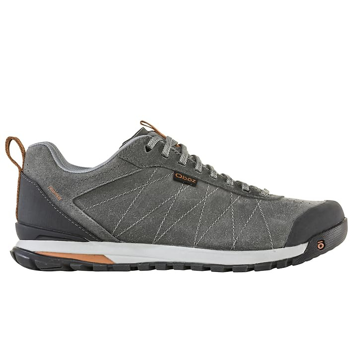 Oboz Bozeman Low Leather Hiking Shoe - Men's Charcoal 11.5 Medium